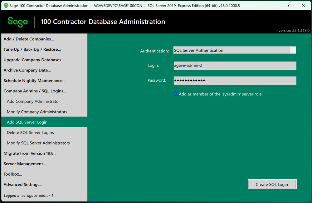 How to Authenticate between Followup CRM and Sage 100 Contractor (using Agave)