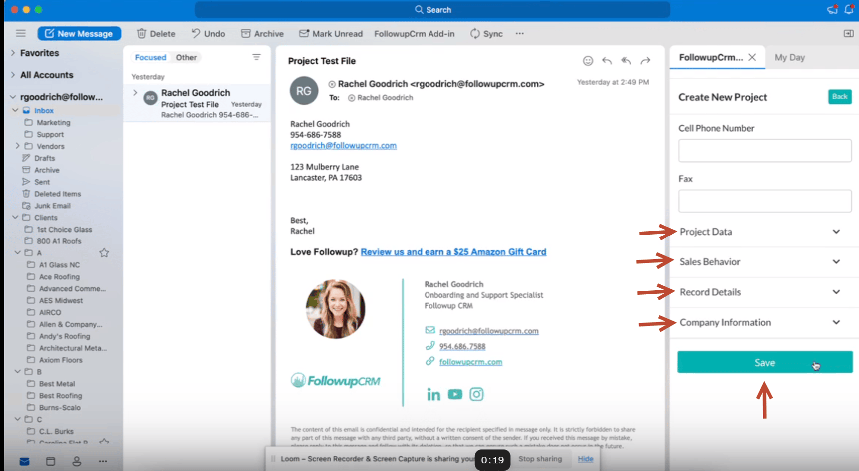 Outlook Plugin Overview