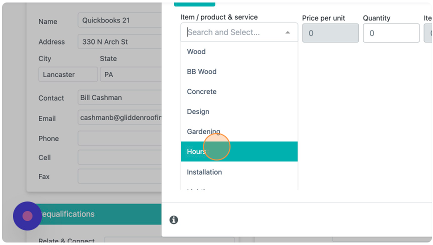 How to Create and View Estimates on Quickbooks from FollowUp CRM