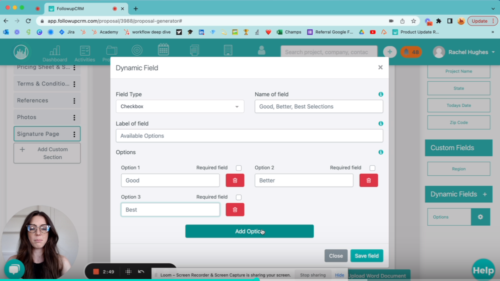 How to Use the new Signature and Dynamic Field feature within the ...