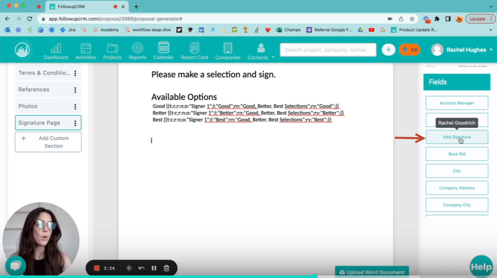 How to Use the new Signature and Dynamic Field feature within the ...