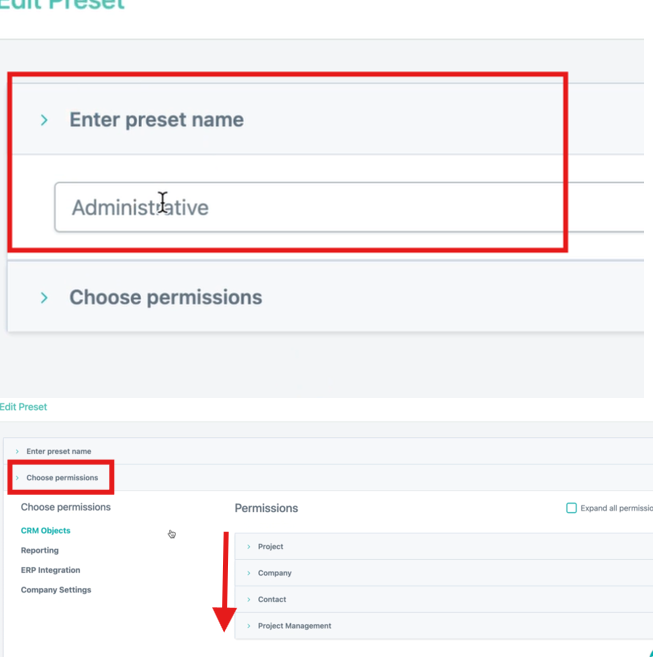 How to Create a Preset Permission Set