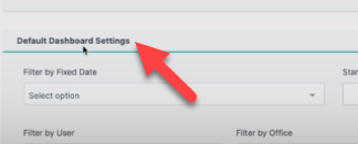 Default View Settings