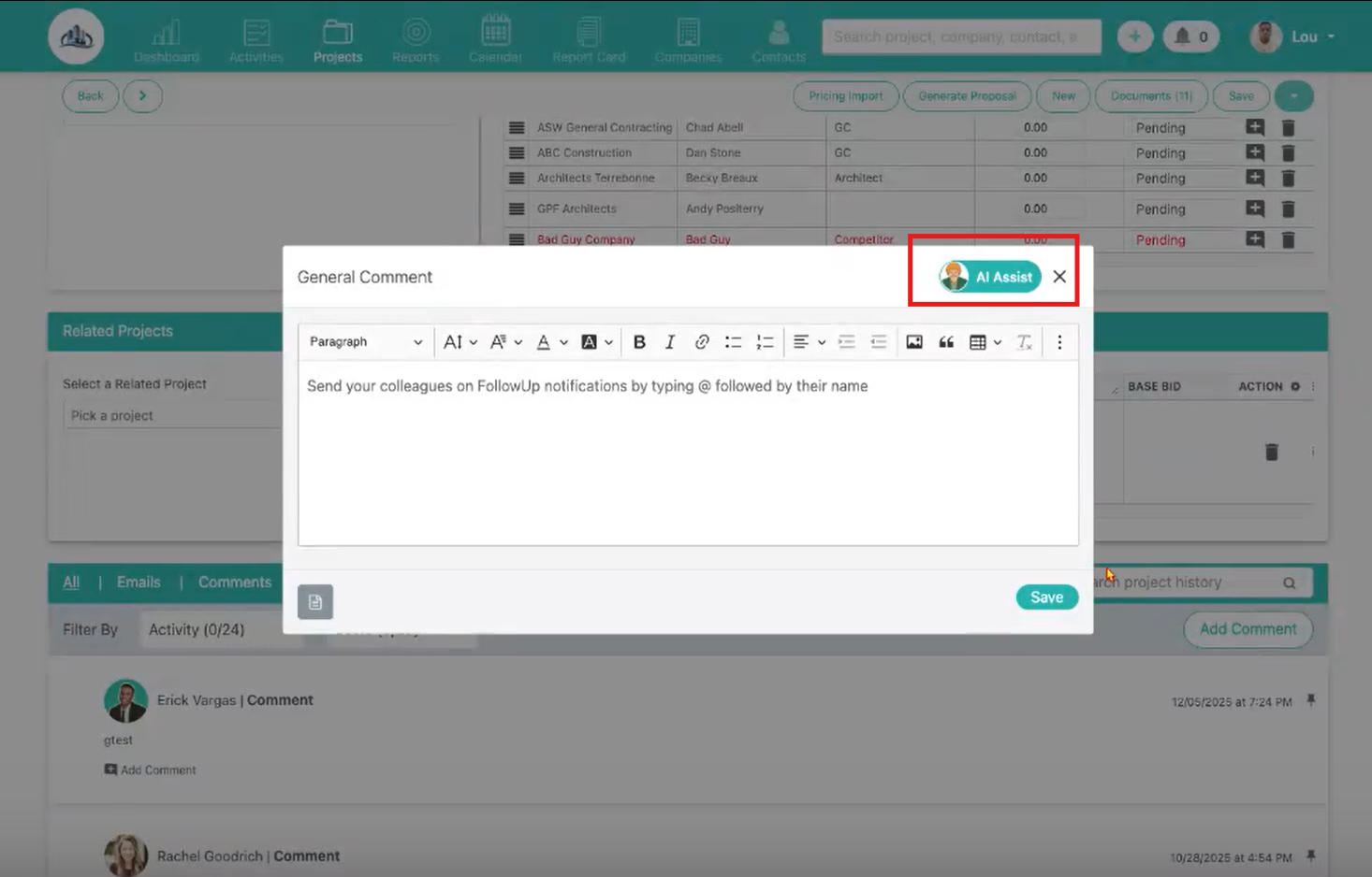 Exploring Gregg AI Assist in Follow-Up CRM