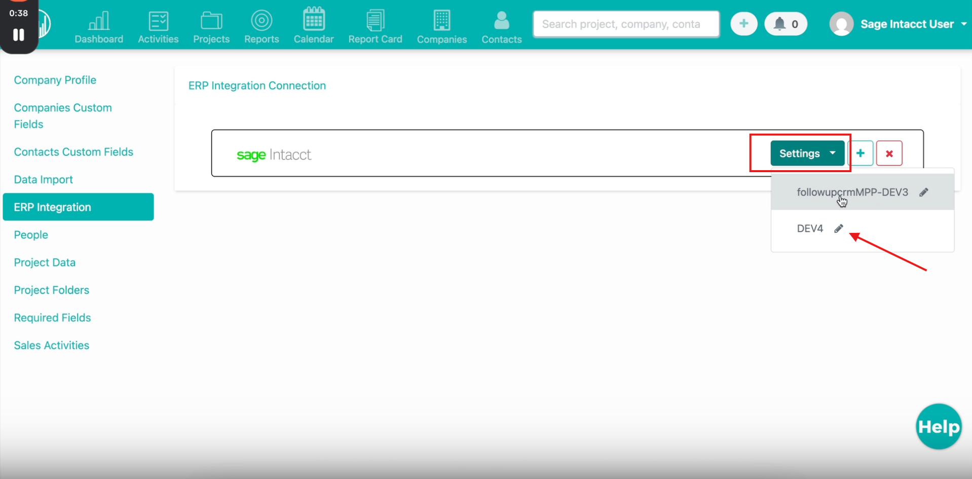 How to: Connect Multiple Sage Intacct Instances
